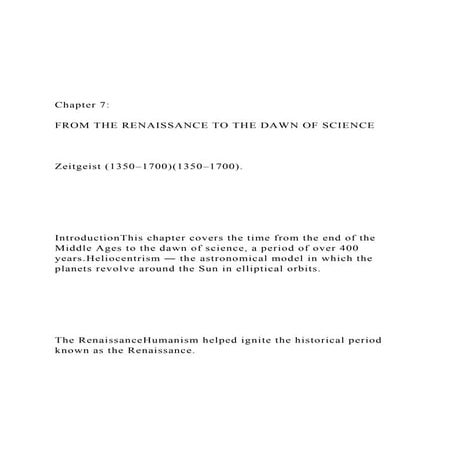 The impact of the Renaissance | PPTX