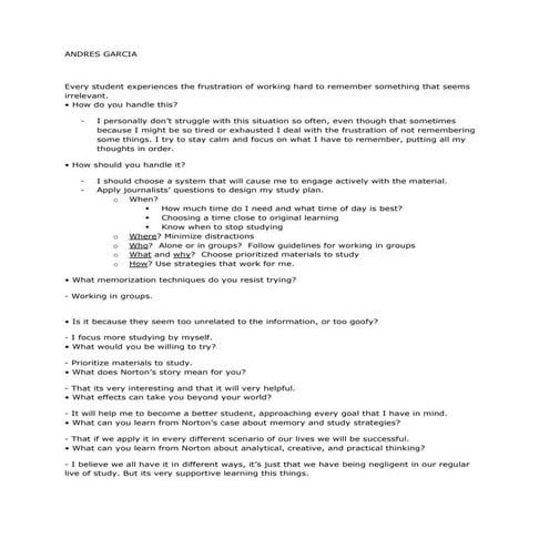 Chapter 7 memory and studying retaining what you learn | PDF