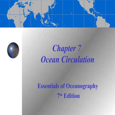 Chapter 7 Ocean Circulation | PPT