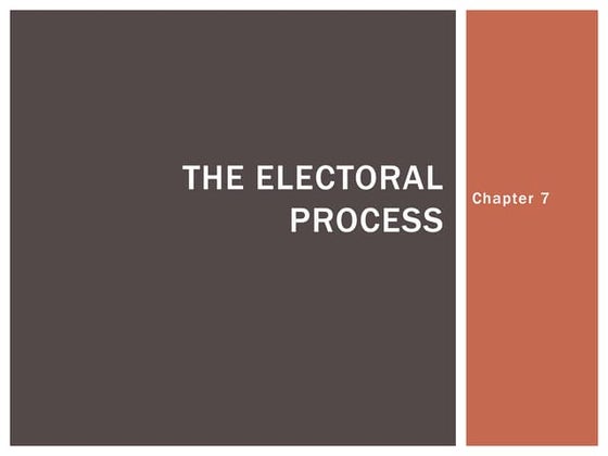 Elections in the Commonwealth Caribbean | PPT