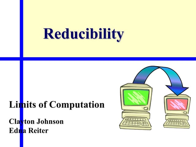 Chapter 7 Undecidable Reducibletheoryofcomputationppt 8470