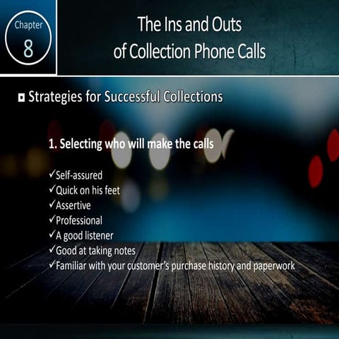 The Ins and Outs of Phone Collection | PPT