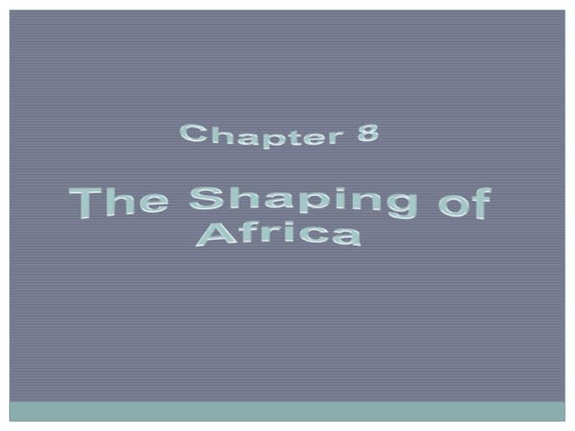 Ancient African Civilizations | PPTX