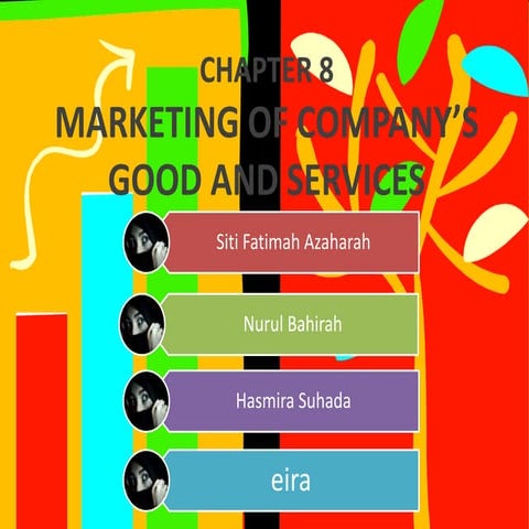 Marketing of company goods and service | PPT