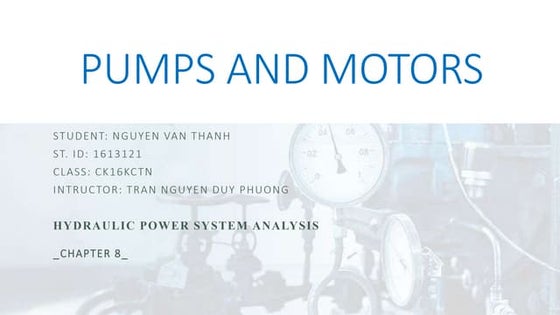 Pumps and types of pumps | PPT | Physics | Science