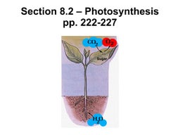 Energy and photosynthesis | PPT