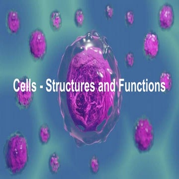 Chapter 8 cells-structure and functions class 8 science | PDF
