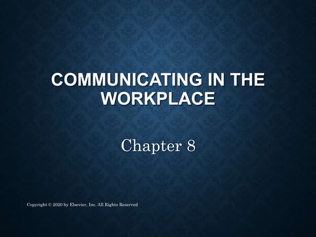 Chapter 8: Image Characteristics | PPT