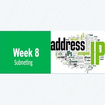 Materi Kuliah Subnetting Dan Ip Address Pptx