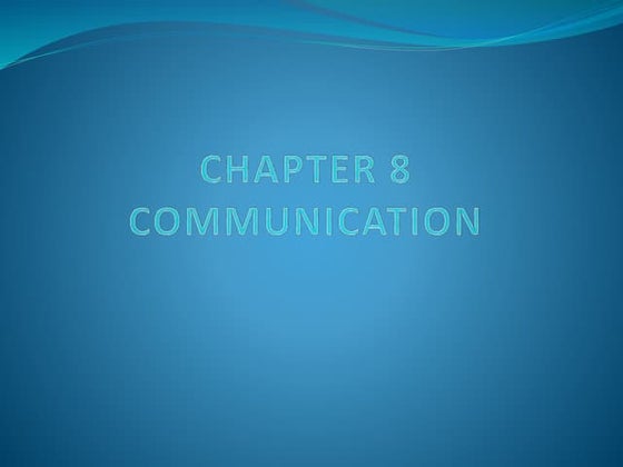 1.communication | PPT