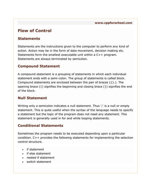 Chapter 8 - Conditional Statement | PDF Chapter 8 - Conditional Statement | PDF