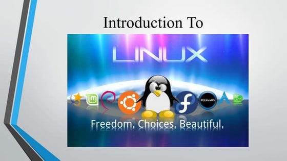 Linux Operating System Ppt Ppt