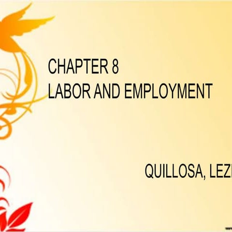 Chapter 8 - Labor and Employment.pptx