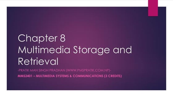 Cgmm presentation on distributed multimedia systems | PPT