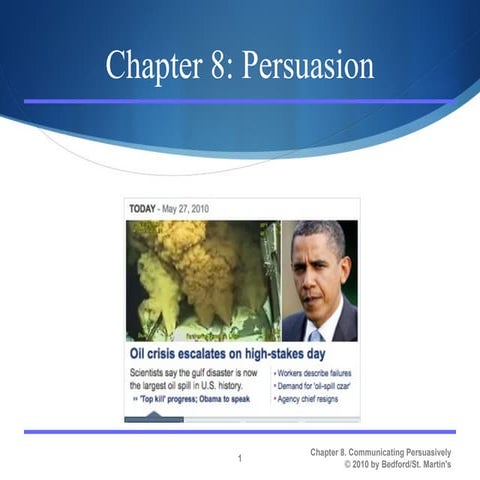 Chapter 8 Persuasion | PPT