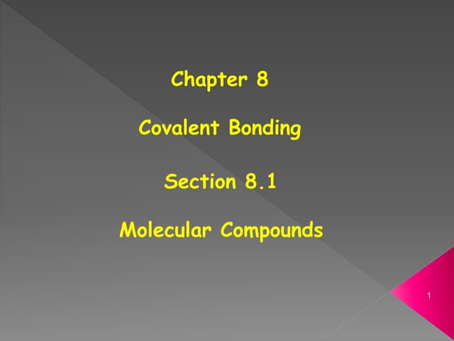 Covalent bond