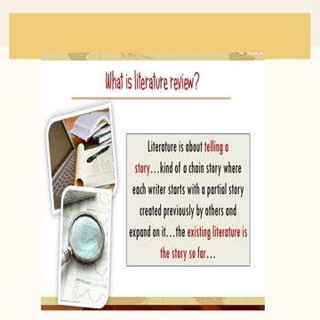 Review of related literature presentation | PPTX