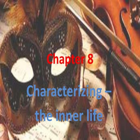 characterizing the inner life | PPT