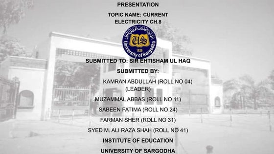 Introduction to Basic Electronics | PPTX