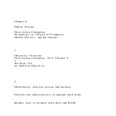 Chapter 8Digital StorageDiscovering ComputersTechnol | PDF