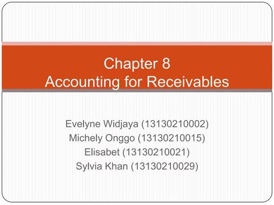 Account receivable presentation | PPT