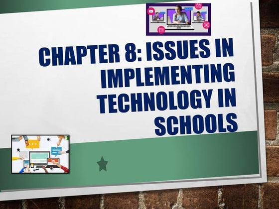 Technology Integration Education Issues | PPTX | Education