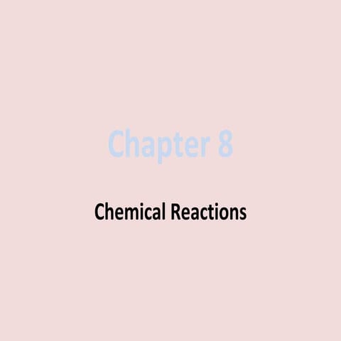 Chapter 8 Notes | PPT | Chemistry | Science