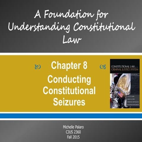 Constitutional Issues - Chapter 8 | PPTX