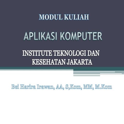 Chapter 8 - Operator Logika | PPT