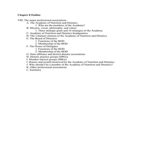 Chapter 6 Outline | PDF