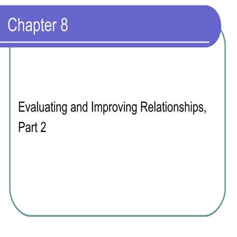 Chapter 8 Part 2 Cst110 | PPT