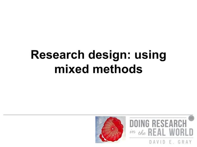Mixed method | PPT