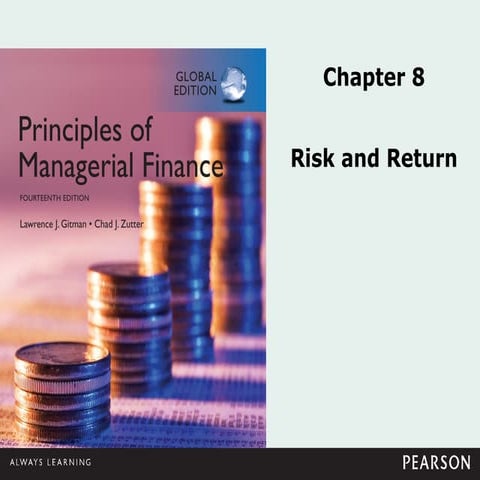 Chapter 8 Risk and Return.ppt finance ch | PPT