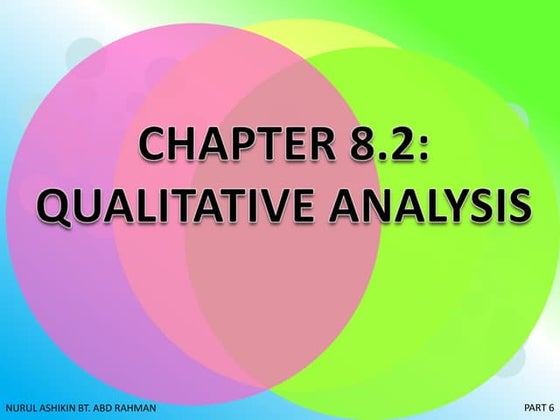 CHEMISTRY Salt analysis class 12 | DOCX