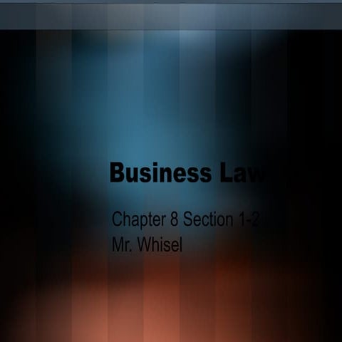 Chapter 8 section1-2 | PPT