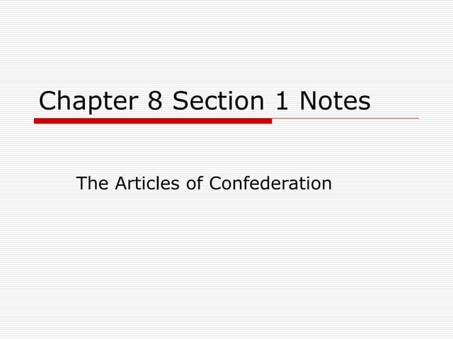 Chapter 8 Section 1 Notes | PPT Chapter 8 Section 1 Notes | PPT