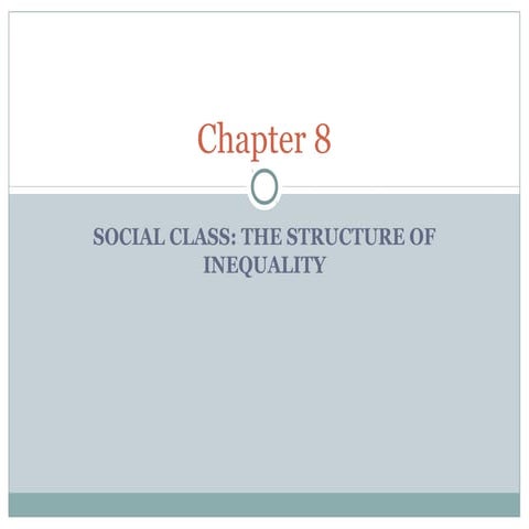 Chapter 8 socio | PPT