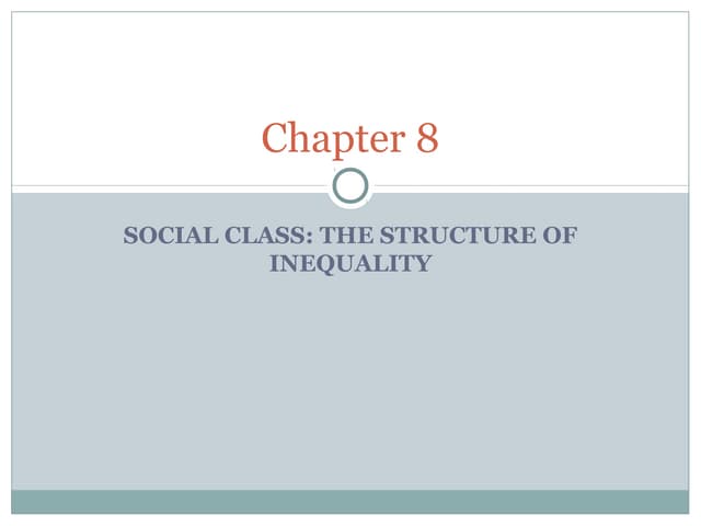 Social stratification | PPTX