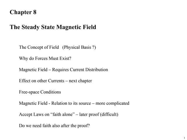 chapter8 the steady state magnetic field-2.ppt chapter8 the steady state magnetic field-2.ppt