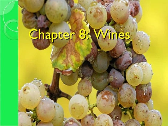 Wine | PPT | Alcoholic Beverages | Food & Drink