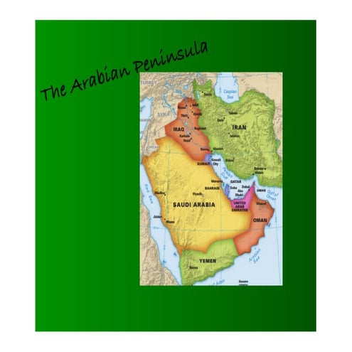 Geo and history the arabian peninsula | PDF