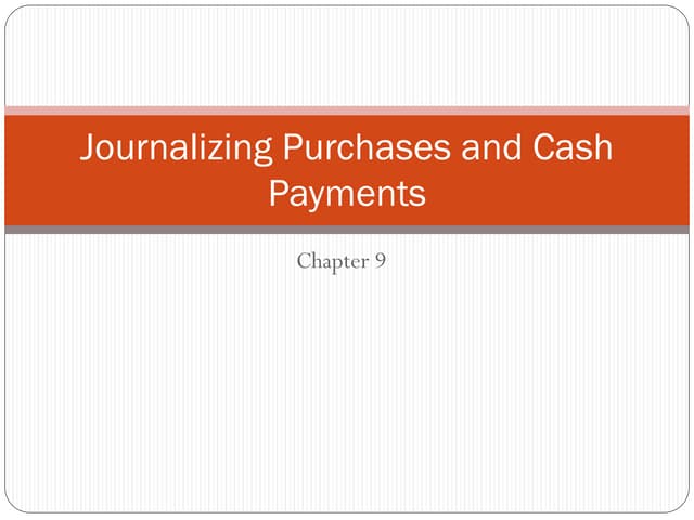 Source documents and journalizing process in a merchandising business ...