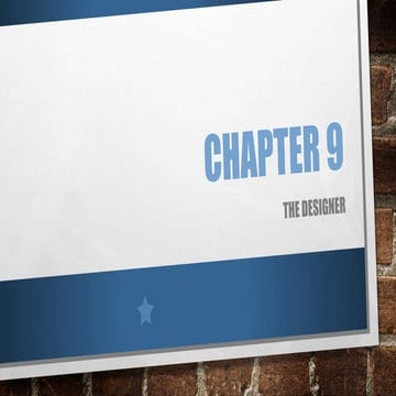 Chapter 9 | PPT