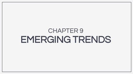 Emerging Trends class 11 notes better... | PDF