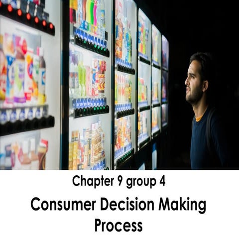 decision making and consumer psychicology | PPT