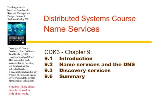 Naming in Distributed System | DOC