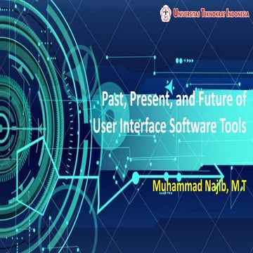 Chapter 9 - Past, Present, Future, User interface | PPTX