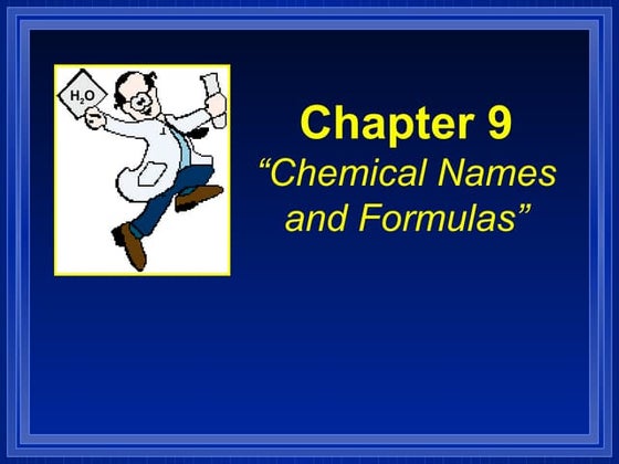 writing chemical formulas | PPT