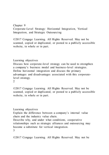 Strategic management principles with slides | PPTX | Business ...