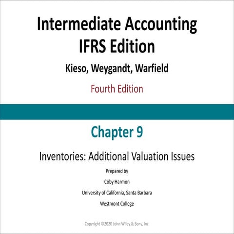 Chapter 9 IFRS Ed-Ed4_2020 Intermediate Accounting | PDF